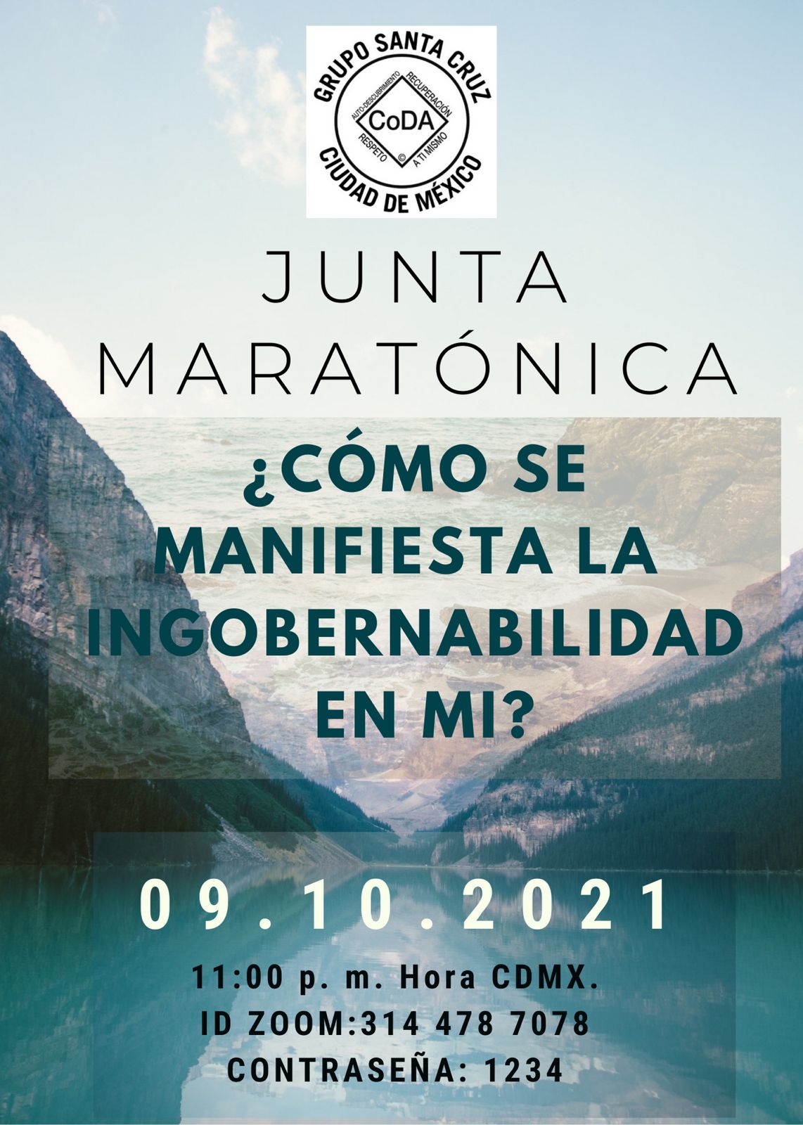 Junta Maratónica: ¿Cómo se manifiesta la ingobernabilidad en mi? – CoDA ...
